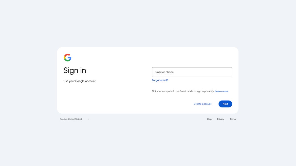 Google actualiza la interfaz de usuario de inicio de sesión para las ...
