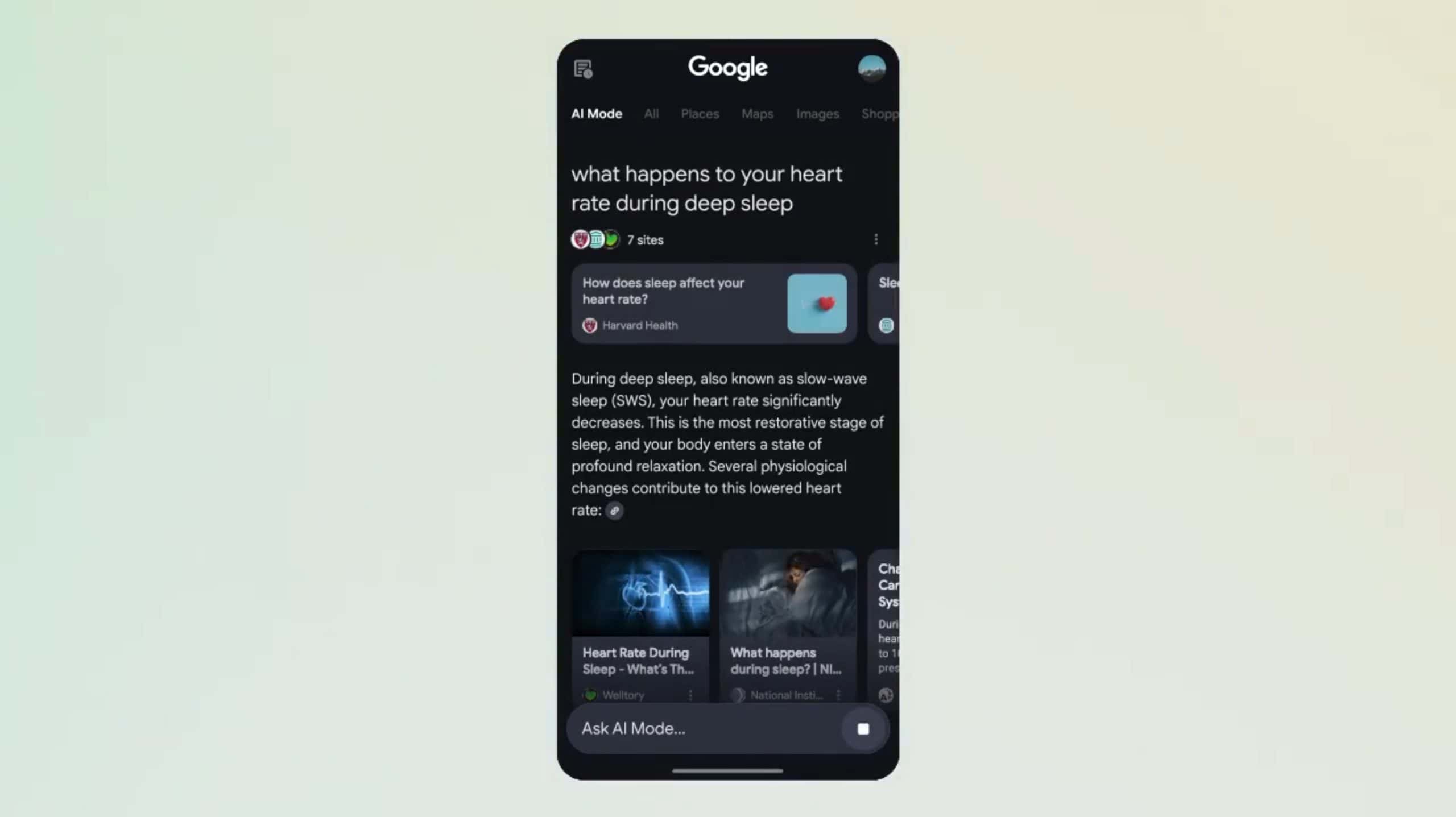 El nuevo 'Modo AI' hace que las descripciones de la IA de Google sean ...