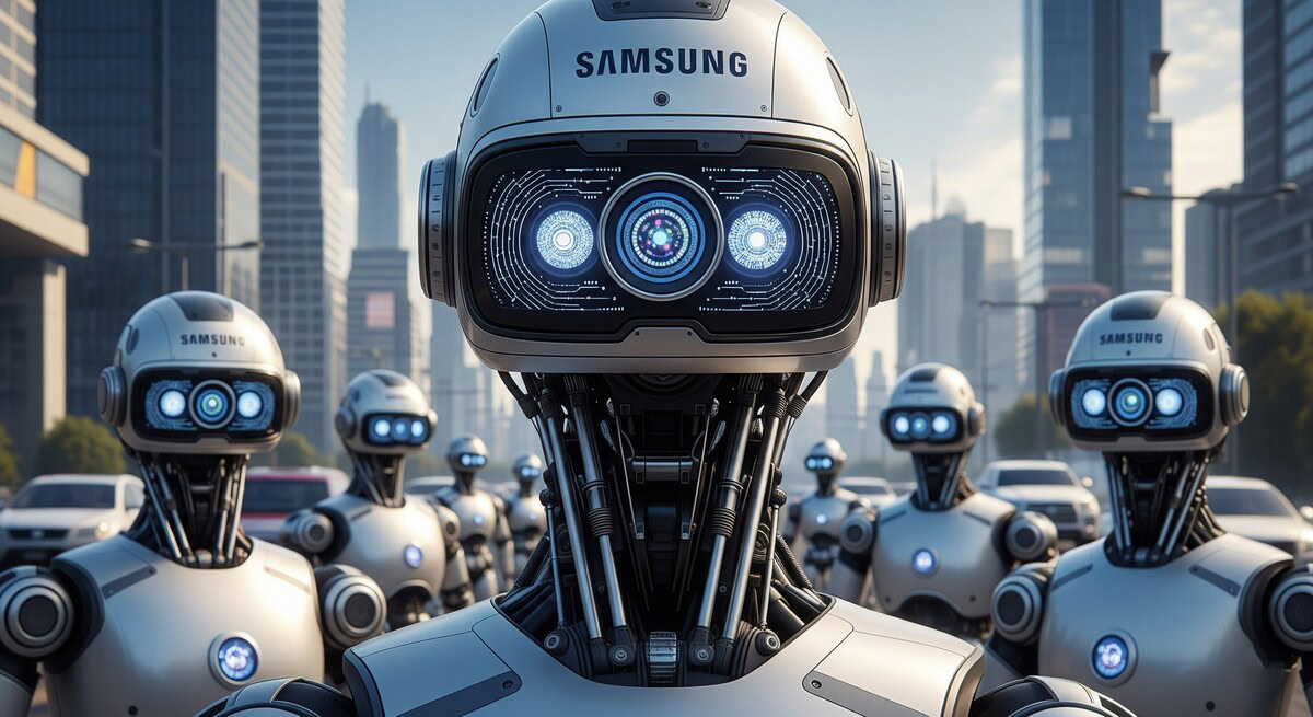 Samsung tiene como objetivo dar a los robots humanoides con los ojos a ...